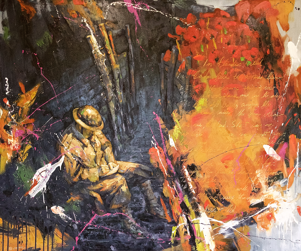 “It is Written” painting on loan to our museum | The Queen's Own Rifles ...