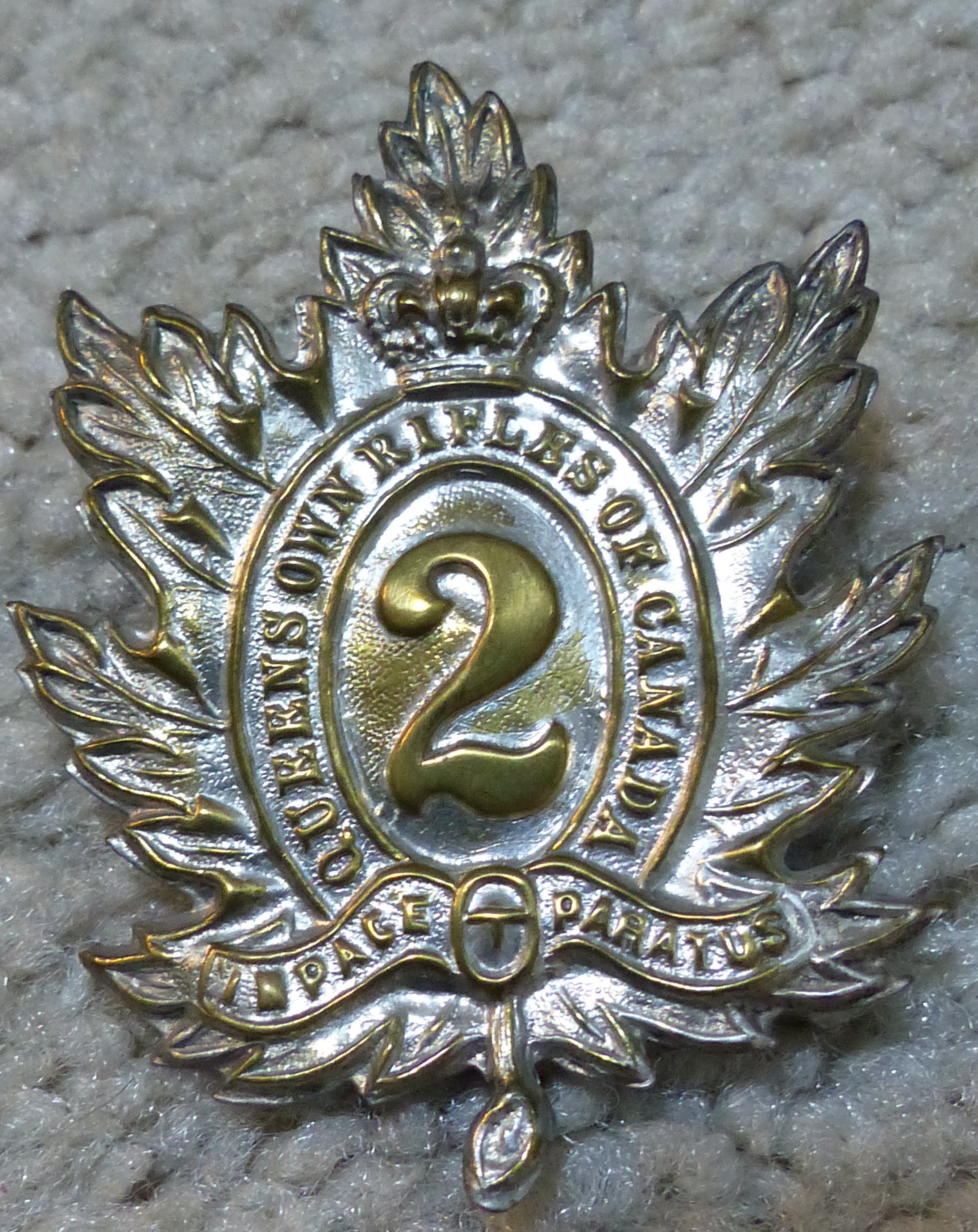 The QOR of C Cap Badges Evolution | The Queen's Own Rifles of Canada ...