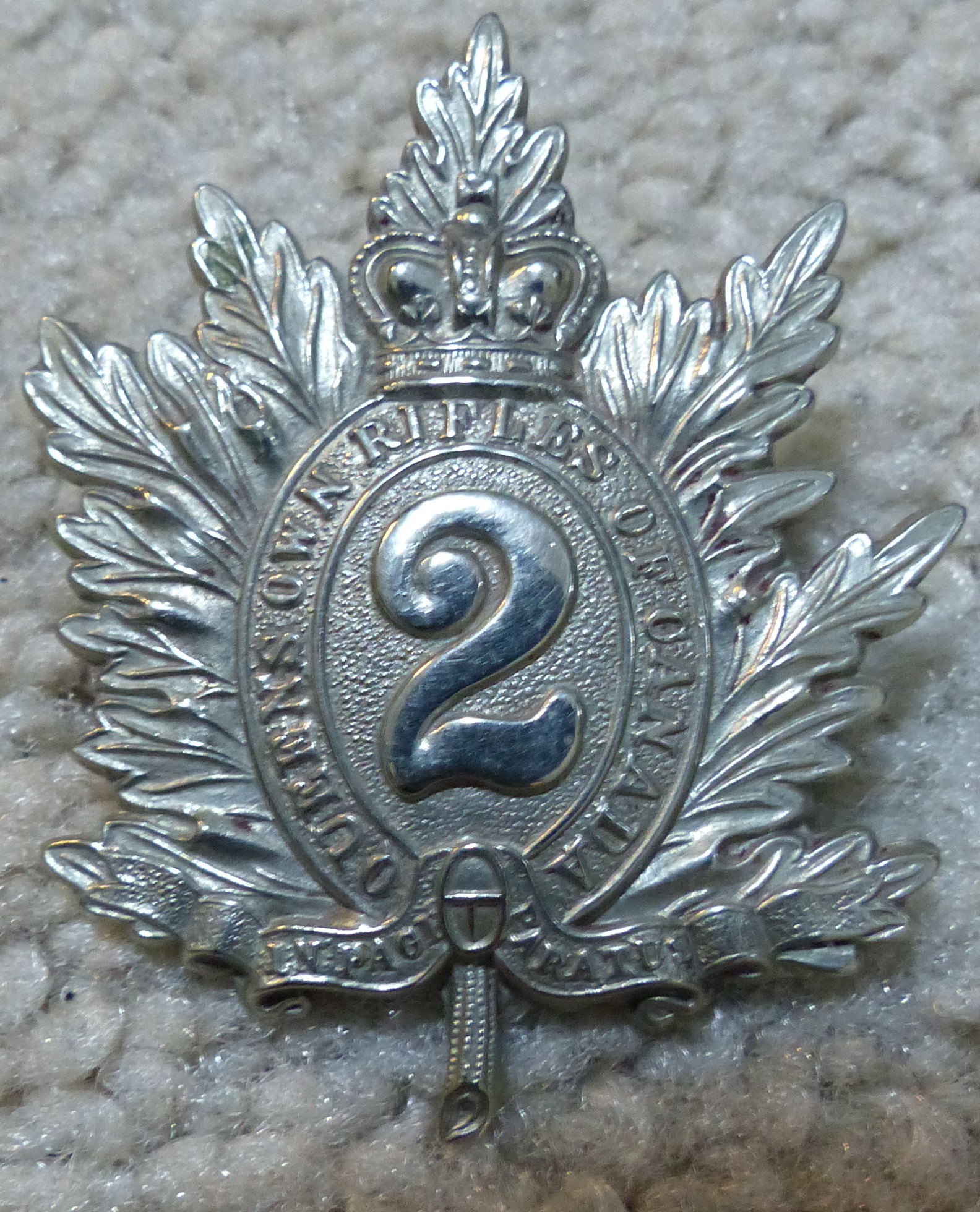 The QOR of C Cap Badges Evolution | The Queen's Own Rifles of Canada ...