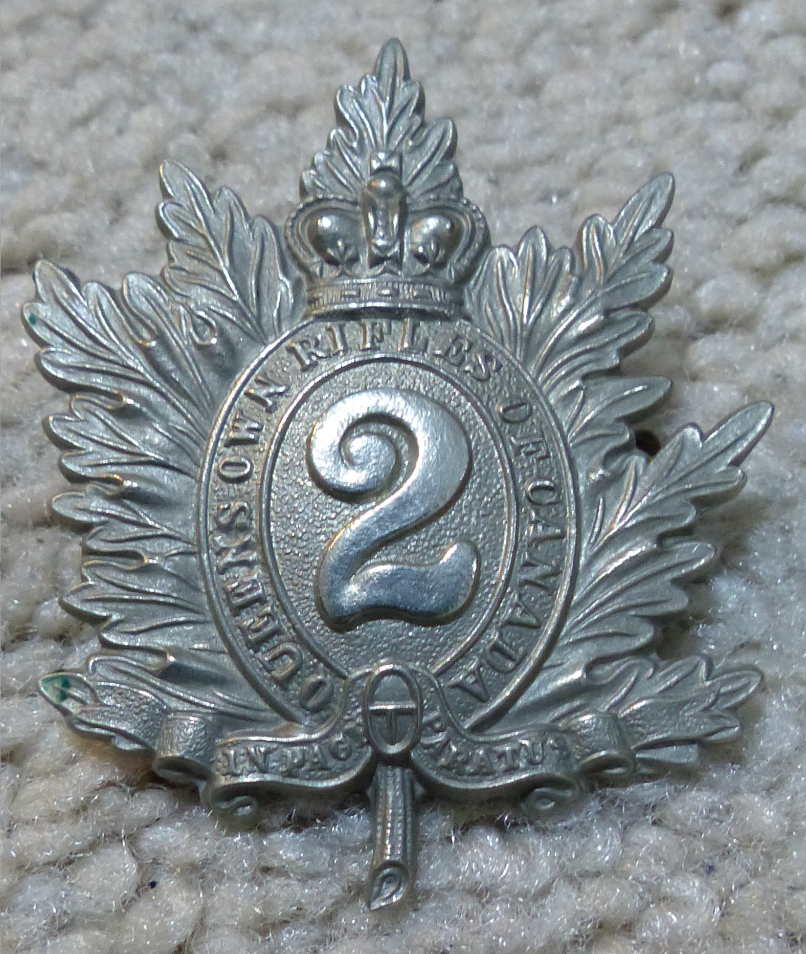 The QOR of C Cap Badges Evolution | The Queen's Own Rifles of Canada ...