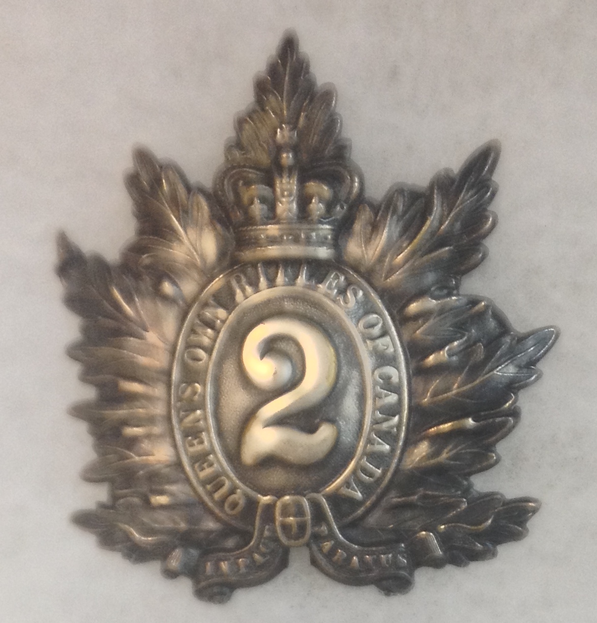 The QOR of C Cap Badges Evolution | The Queen's Own Rifles of Canada ...
