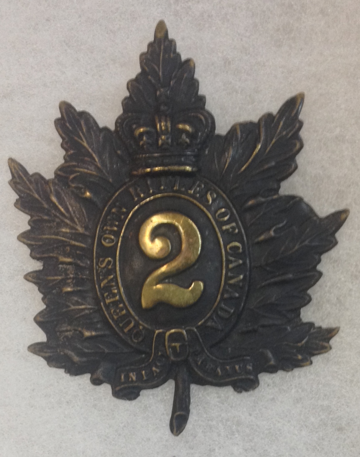 The QOR of C Cap Badges Evolution | The Queen's Own Rifles of Canada ...