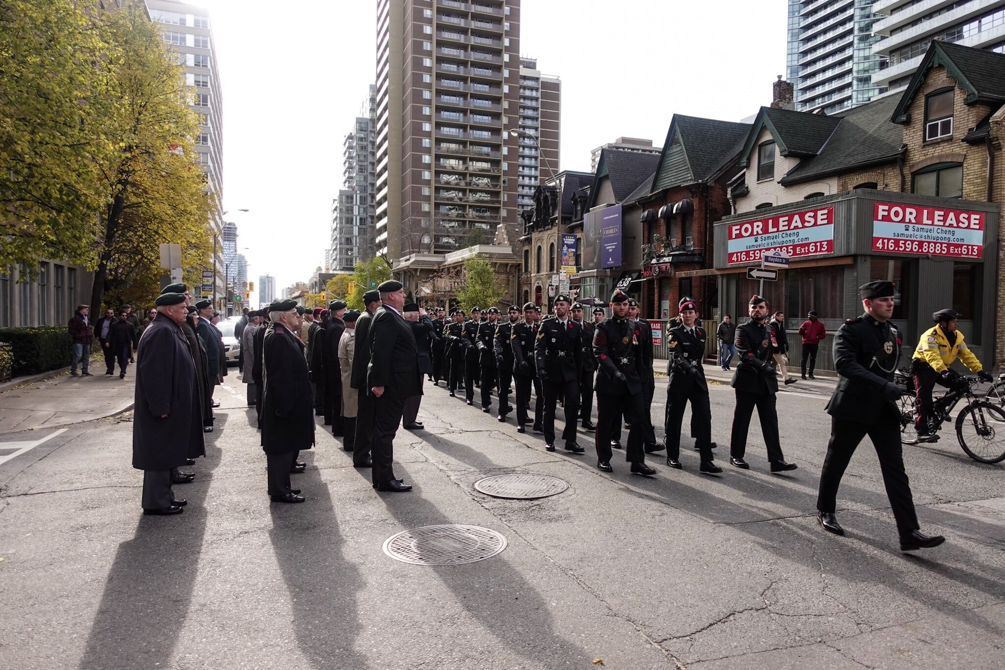 Marching | The Queen's Own Rifles of Canada Regimental Museum and Archive
