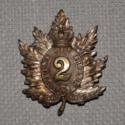 The QOR of C Cap Badges Evolution | The Queen's Own Rifles of Canada ...