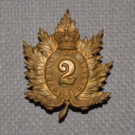 The QOR of C Cap Badges Evolution | The Queen's Own Rifles of Canada ...