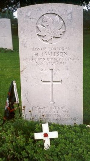 Jamieson, Harold | The Queen's Own Rifles of Canada Regimental Museum ...