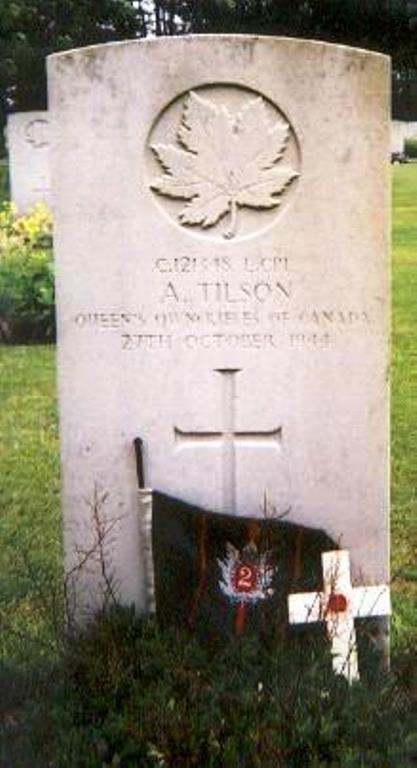 Tilson, Albert “Red” | The Queen's Own Rifles of Canada Regimental ...